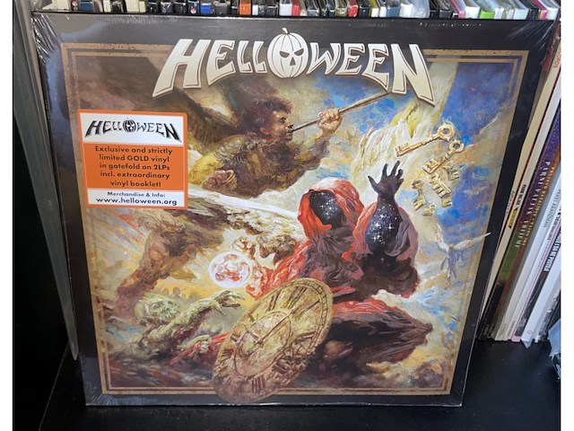 Helloween ‎– Helloween (2LP GOLD), NOVO !!!!