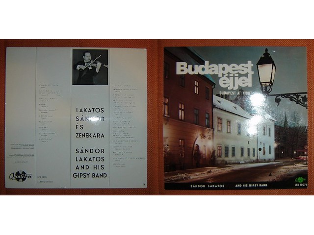 SANDOR LAKATOS, HIS GIPSY BAND - Budapest At Night (LP)