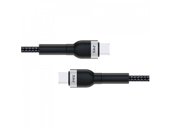 CC CABLE USB-C -&gt; USB-C, 2m, crni