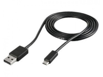 E-GREEN Kabl 2.0 USB A - USB Micro-B MM 1m crni