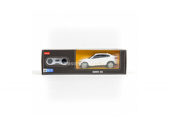 RASTAR IGRAČKA RC AUTOMOBIL BMW X6 1:24 -CRV, BEL