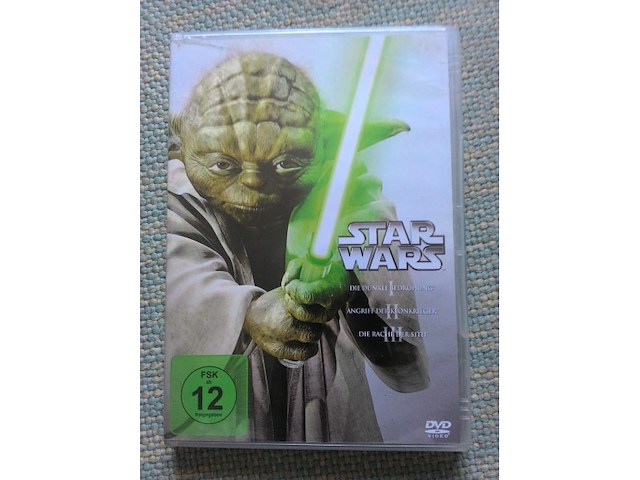 Star wars 3 x DVD