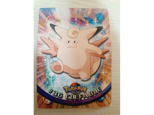 POKEMON Topps Card # 36 Clefable