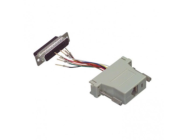 Adapter DB25 M-RJ45 F