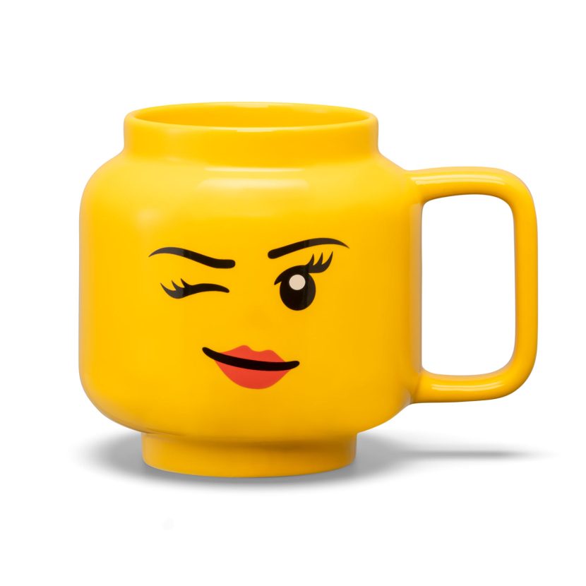 LEGO keramička šolja 530 ml: Devojčica koja namiguje