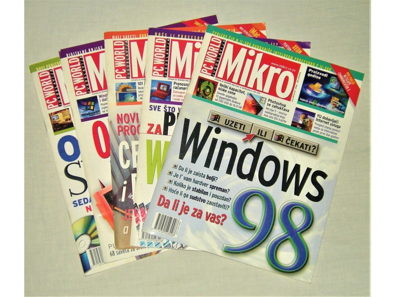 MIKRO PC WORLD! Primerci iz 1998.godine!