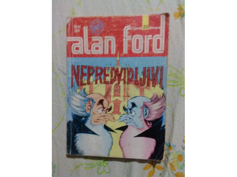 Alan Ford Vjesnik broj 274, Nepredvidljivi