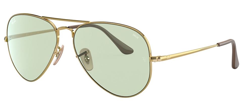 RAY-BAN Sunčane naočare RB3689 001/T1 55/58 EVOLVE AVIATOR METAL II