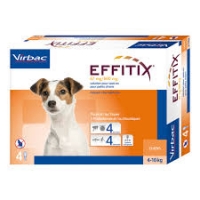 Effitix spot on dog 4-10kg