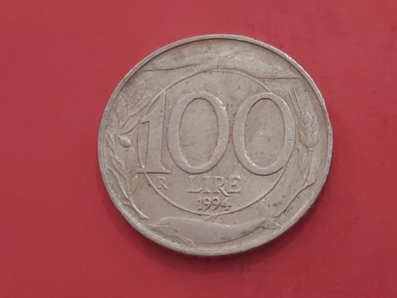 Italija - 100 lire 1994 god