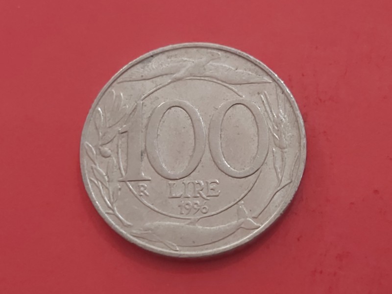 Italija - 100 lire 1996 god