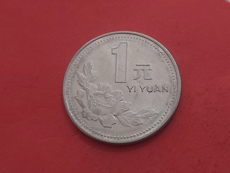 Kina - 1 yuan 1997 god