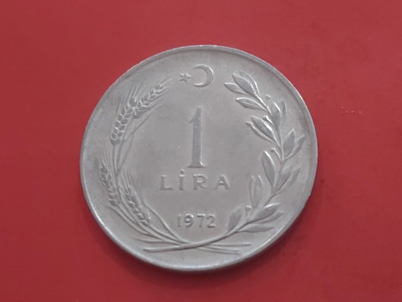 Turska - 1 lira 1972 god