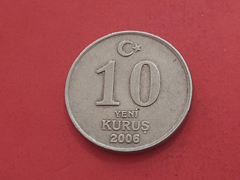 Turska - 10 kurus 2006 god