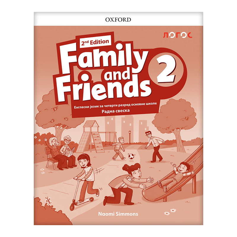 Engleski jezik 4 - Family and Friends 2nd edition- radna sveska NOVI LOGOS