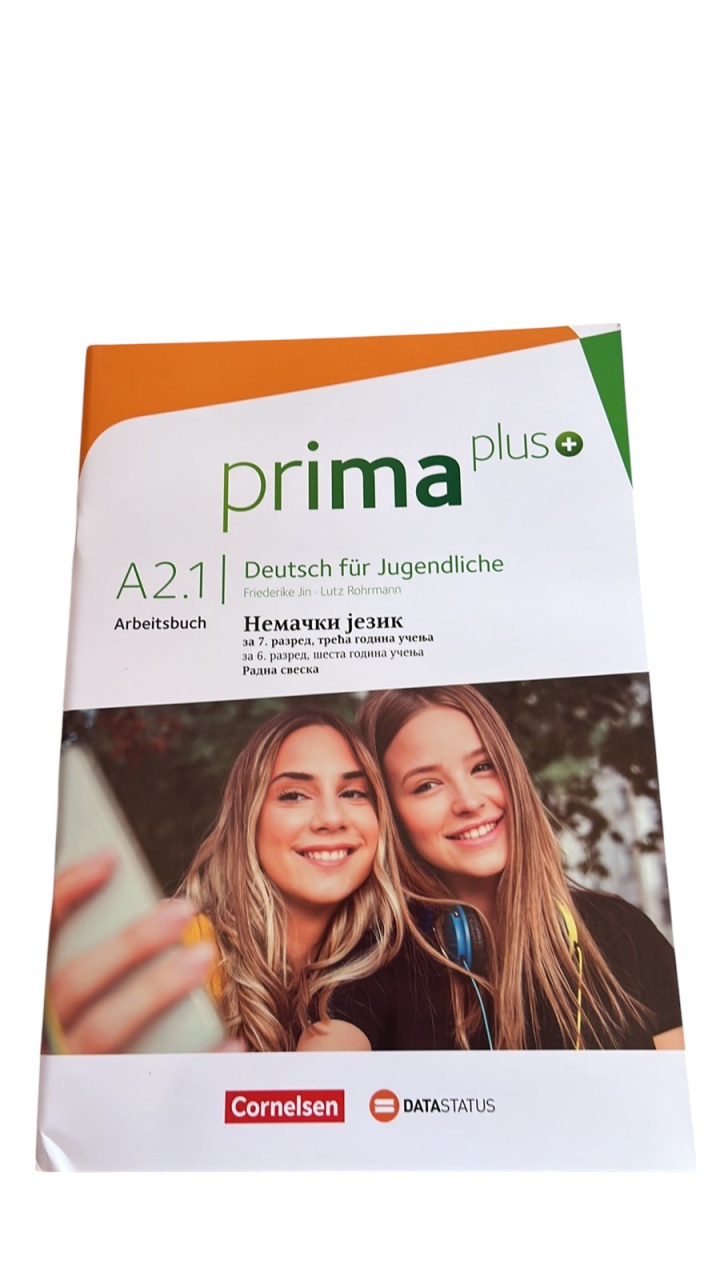 Prima Plus A2.1 - Radna sveska- treća godina učenja DATA STATUS