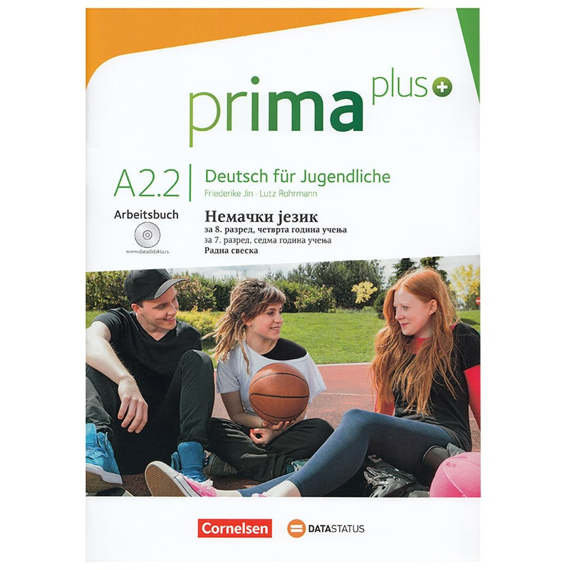 Prima Plus A2.2 Radna sveska- četvrta godina učenja DATA STATUS