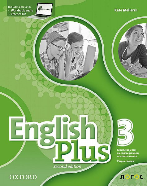 Engleski jezik 7 - English Plus 3 2nd edition - radna sveska NOVI LOGOS