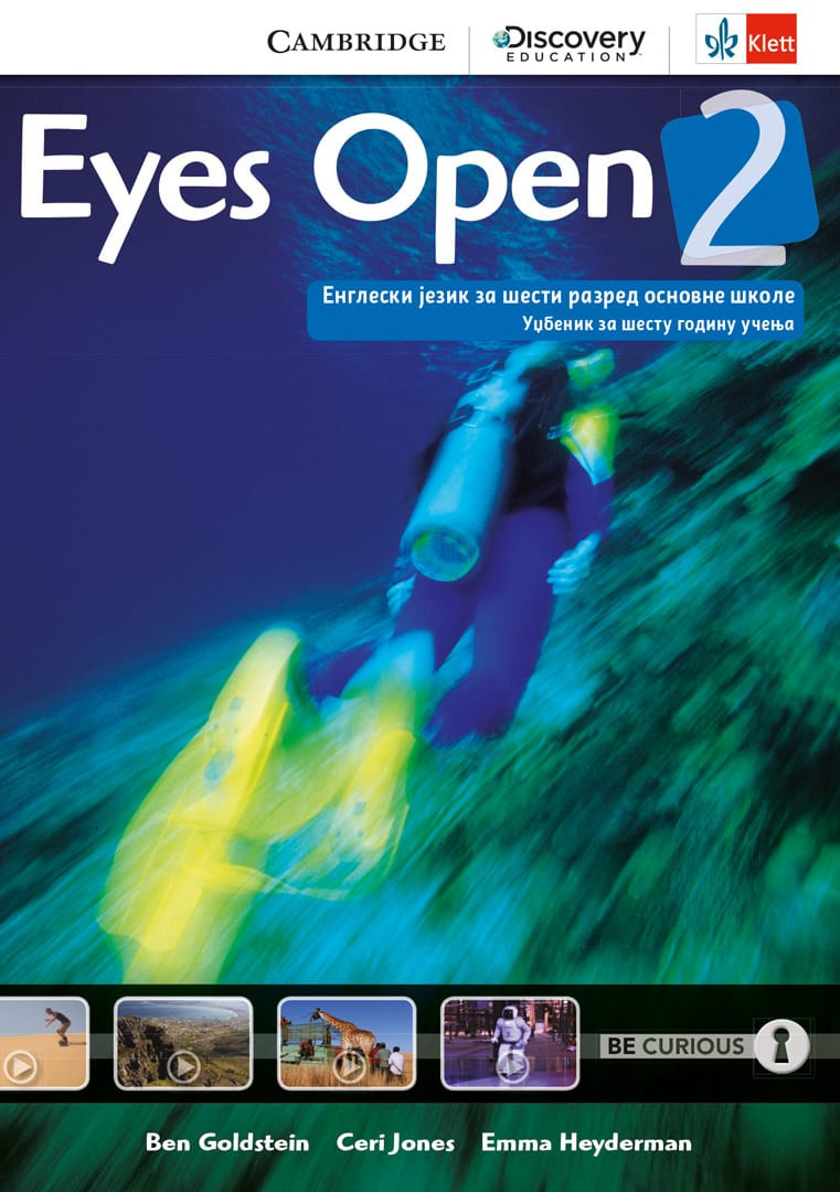 Engleski jezik 6 - Eyes Open 2 udžbenik (QR) KLETT