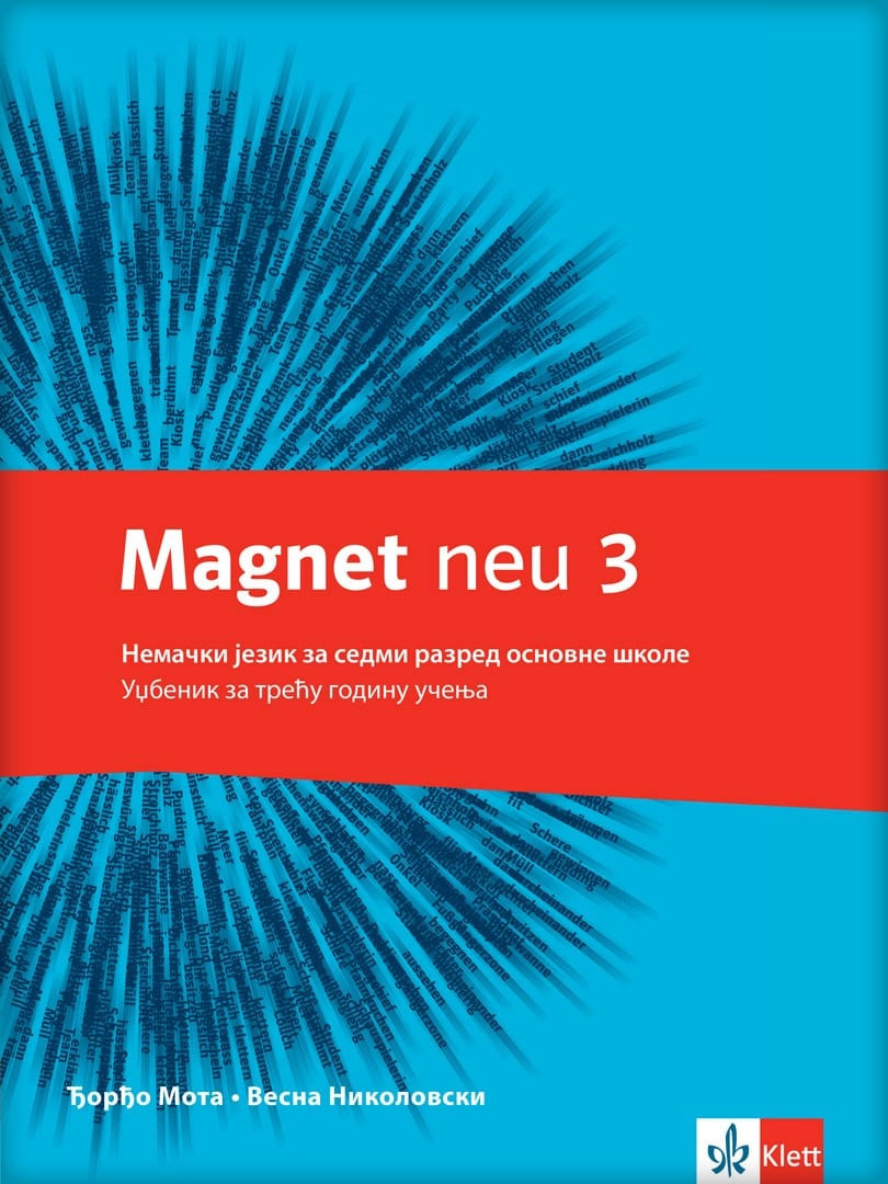 Nemački jezik 7 - Magnet 3 neu - udžbenik (QR) KLETT
