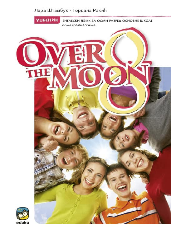 Engleski jezik, Over the Moon 8, udžbenik EDUKA