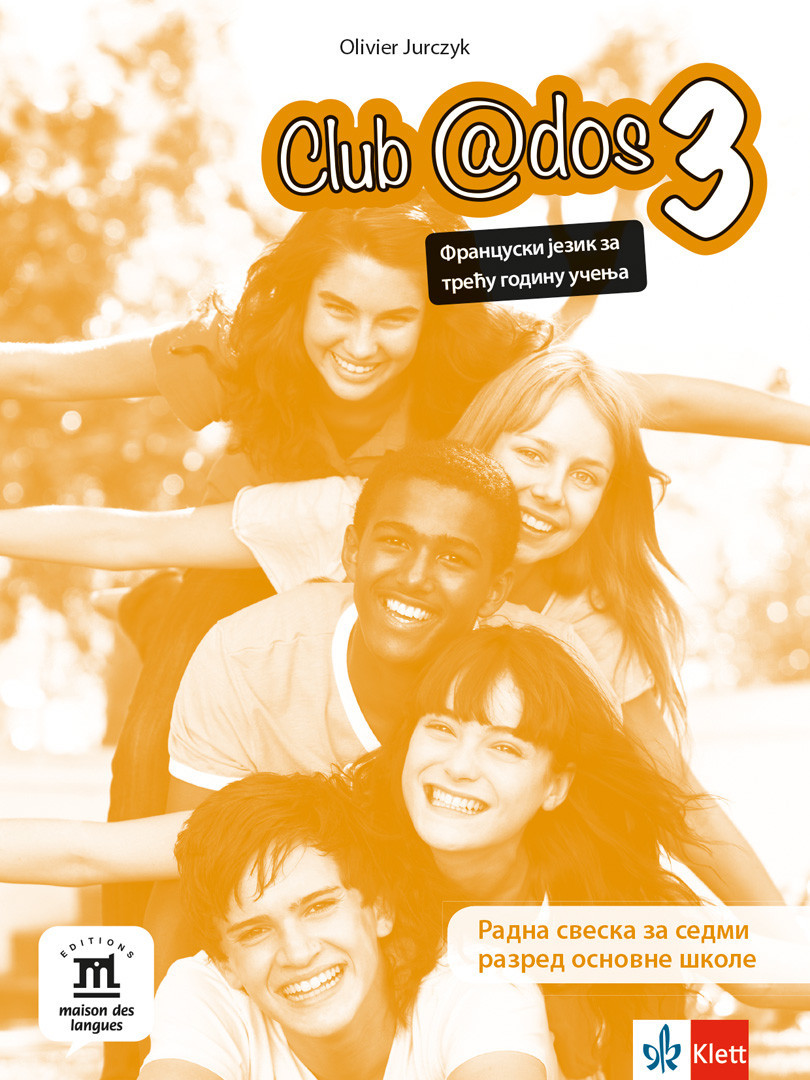 Francuski jezik 7 - Club@dos 3 - radna sveska + CD KLETT