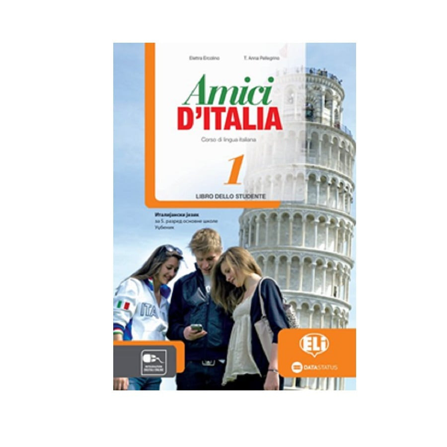 Amici d'Italia 1 - Udžbenik za V i VI razred DATA STATUS