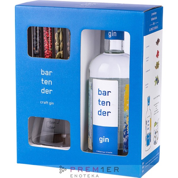 Bartender Gin Gift Box 0.70l