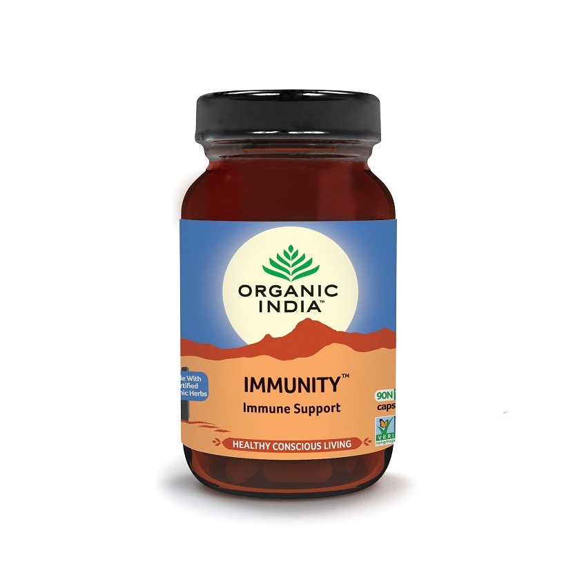 IMMUNITY VEGAN ORGANSKI SUPLEMENT 90KAPSULA ORGANIC INDIA