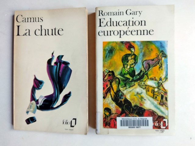 Albert Camus, LA CHUTE + R. Gary, EDUCATION EUROPEENNE