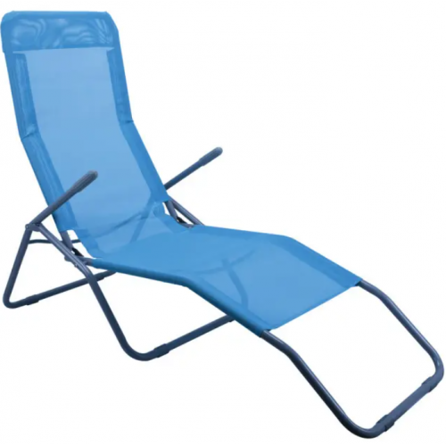 Ležaljka za kampovanje plava 190x57x98cm