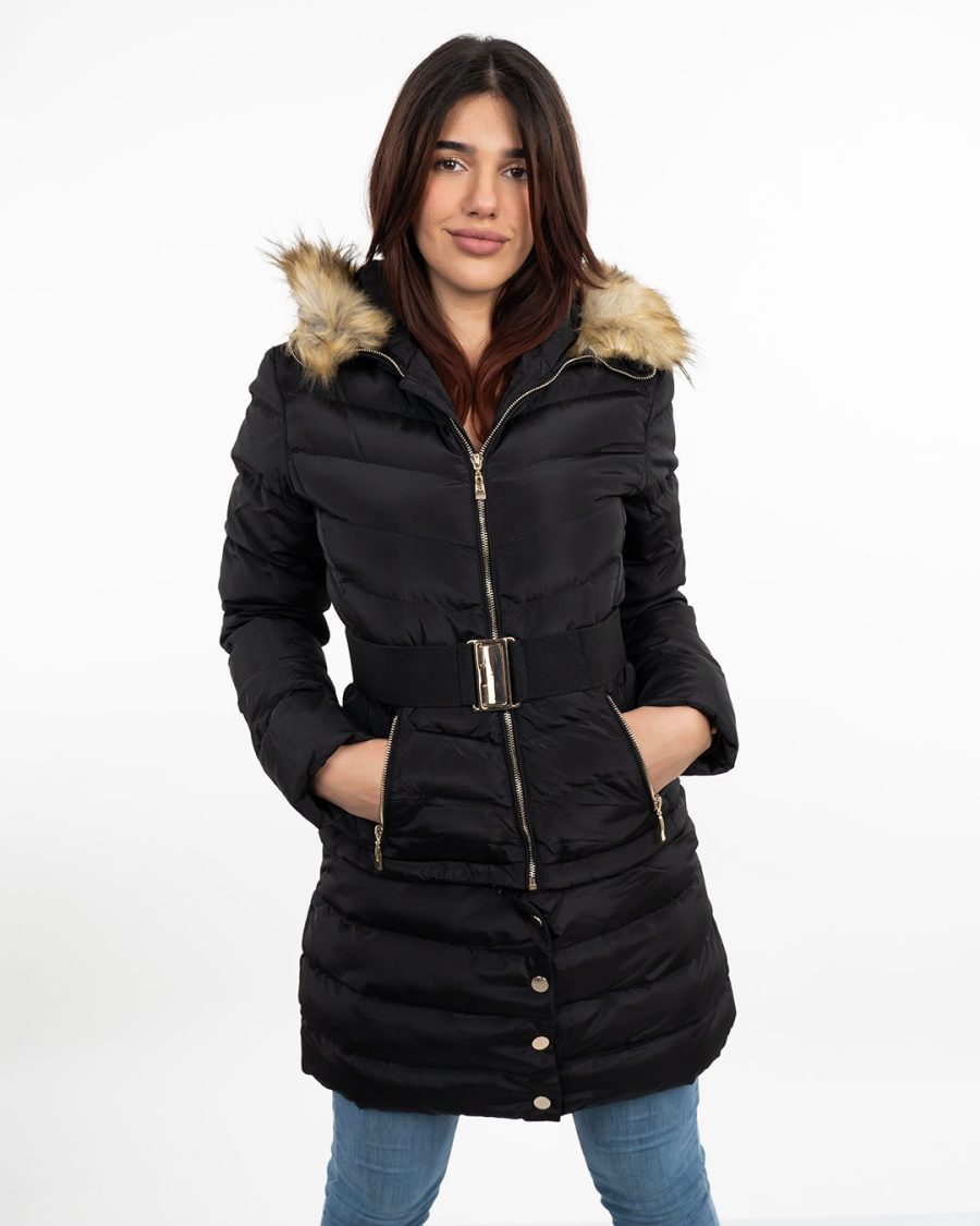 Ženska zimska jakna – Sportska i Casual – P-220 – Crna