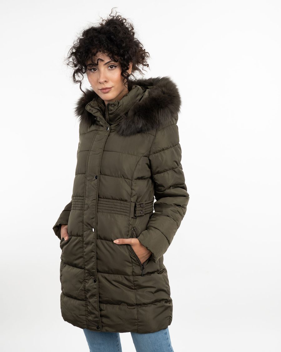 Ženska zimska jakna – Sportska i Casual – FL 1522 – Zelena