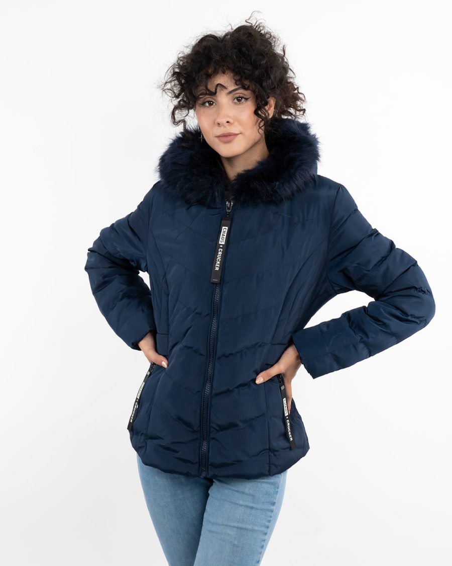 Ženska zimska jakna – Sportska i Casual – NT 7601 – Plava