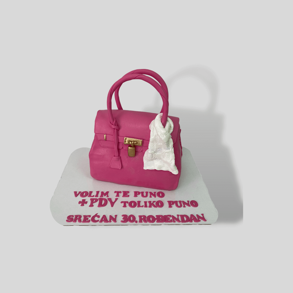 Prodavnica poklona - Torta za devojku – Markirana torbica