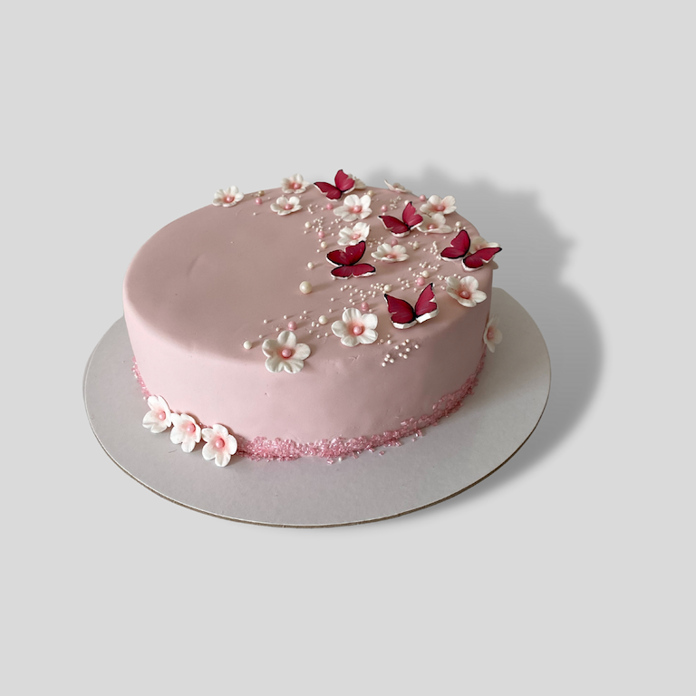 Prodavnica poklona - Torta sa cvetićima za devojku za rodjendan