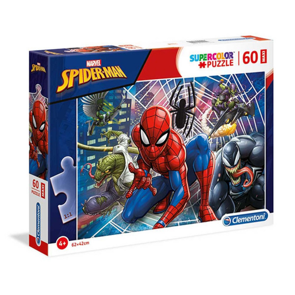 Clementoni puzzle 60 maxi spiderman