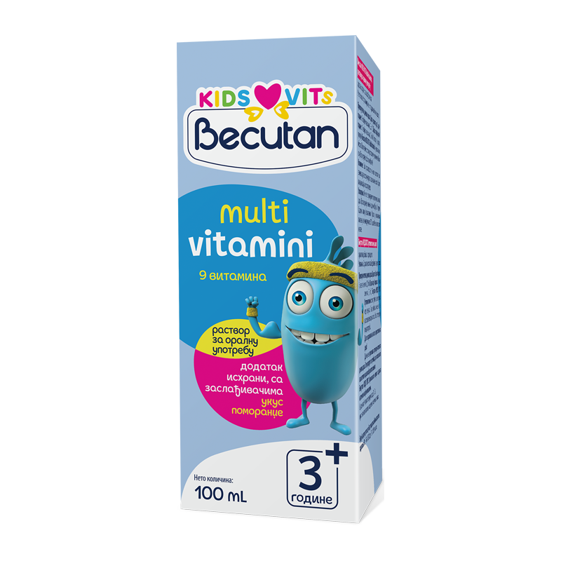 BECUTAN KIDS VITS MULTI VITAMIN SIRUP 100ML