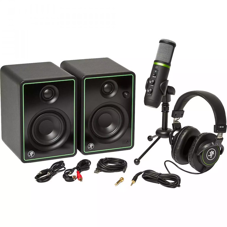 MACKIE CR3-X + EM-USB + MC-100 - Studio paket