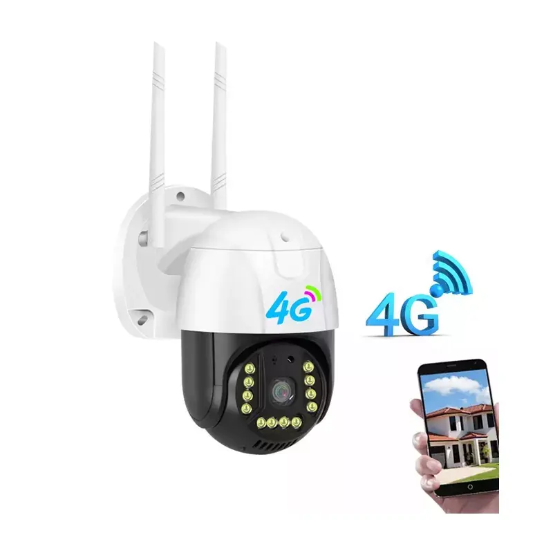 4G Sim Card CCTV Kamera V380PRO PTZ