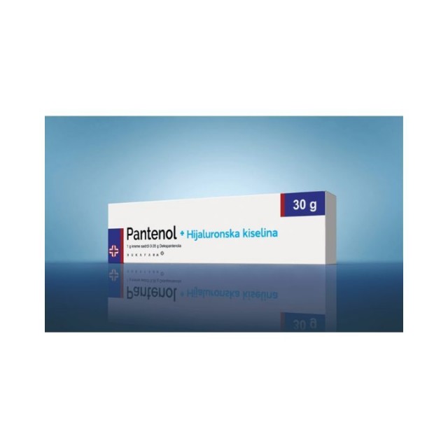 PANTENOL + HIJALURONSKA KISELINA krem, 30g