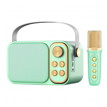 Bluetooth zvucnik Karaoke set sa mikrofonom YS-103 mint