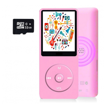 MP3 Player Bluetooth 32GB pink