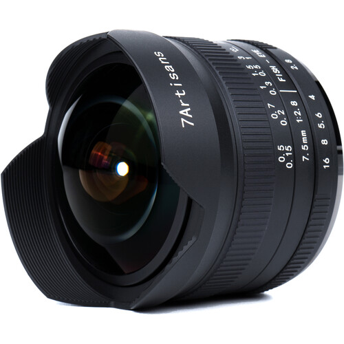 7Artisans 7.5mm f/2.8 II Fisheye za Fuji X