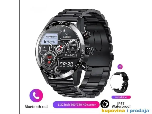 Lige Business Bluetooth Smart Watch