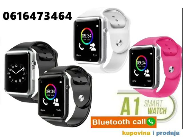 Smart Watch A1 - Pametni Sat -Mobilni Telefon