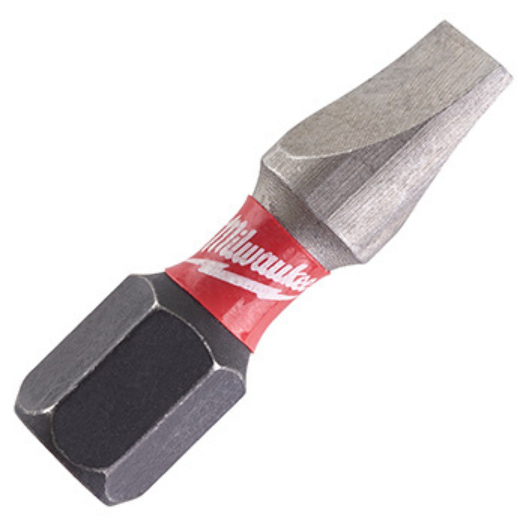 Milwaukee Udarni bitovi – špic, SL 1.2 x 6,5 x 25 mm, Shockwave, 2 kom, 4932430903