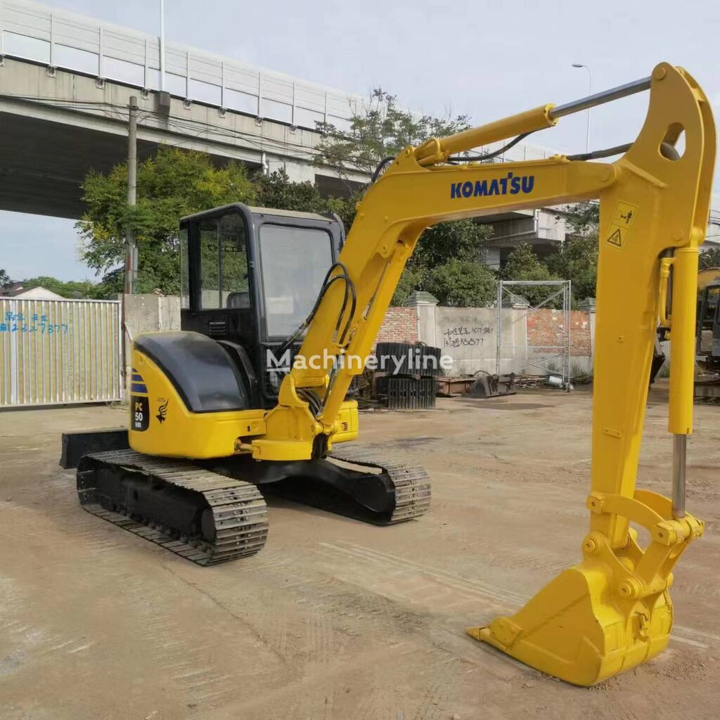 Komatsu PC50MR mini bager