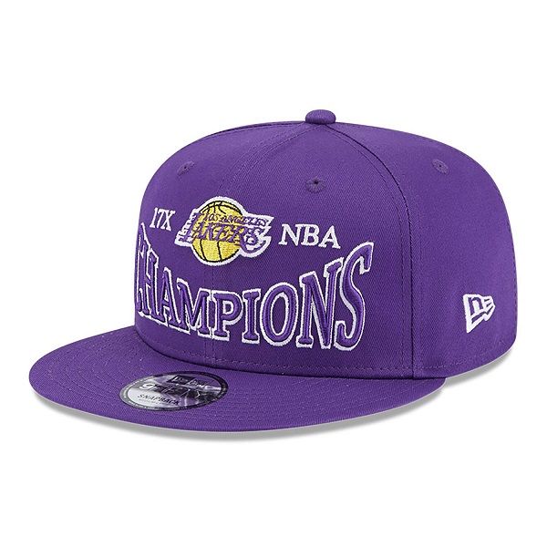 LA LAKERS CHAMPIONS 9FIFTY SNAPBACK CAP 'PURPLE'