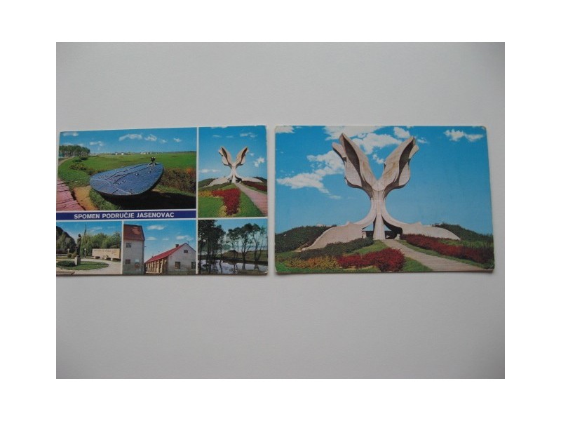 Jasenovac - dve razglednice